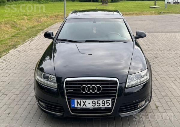 Black Audi A6 2010 in Riga, with an engine capacity of 3.00 L and mileage of 341 thousand km for 6700 €, photo 3 on AUTOMOTO.COM.LV