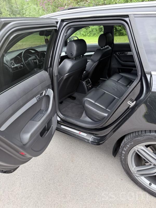 Black Audi A6 2010 in Riga, with an engine capacity of 3.00 L and mileage of 341 thousand km for 6700 €, photo 8 on AUTOMOTO.COM.LV