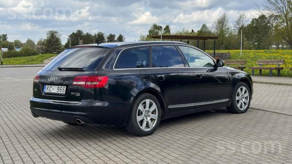 Black Audi A6 2010 in Tukums, with an engine capacity of 3.00 L and mileage of 371 thousand km for 4950 €, photo 3 on AUTOMOTO.COM.LV