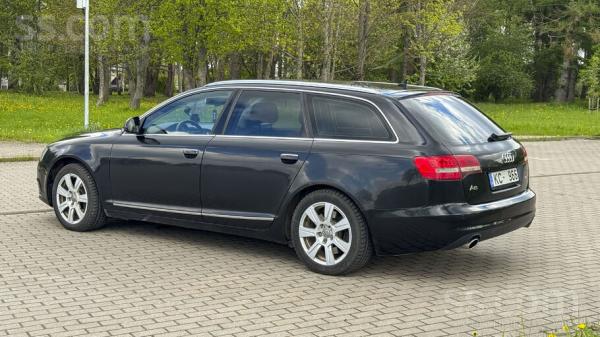 Black Audi A6 2010 in Tukums, with an engine capacity of 3.00 L and mileage of 371 thousand km for 4950 €, photo 4 on AUTOMOTO.COM.LV