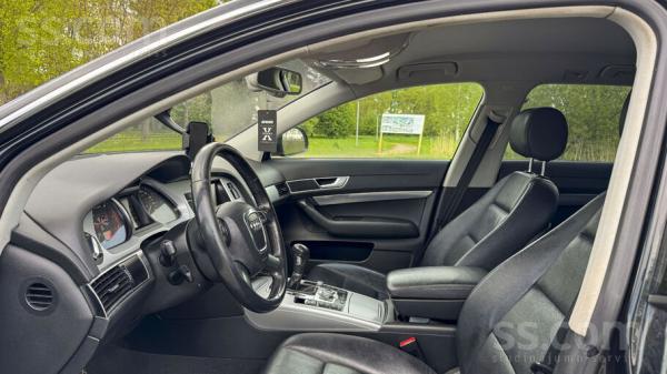 Black Audi A6 2010 in Tukums, with an engine capacity of 3.00 L and mileage of 371 thousand km for 4950 €, photo 6 on AUTOMOTO.COM.LV