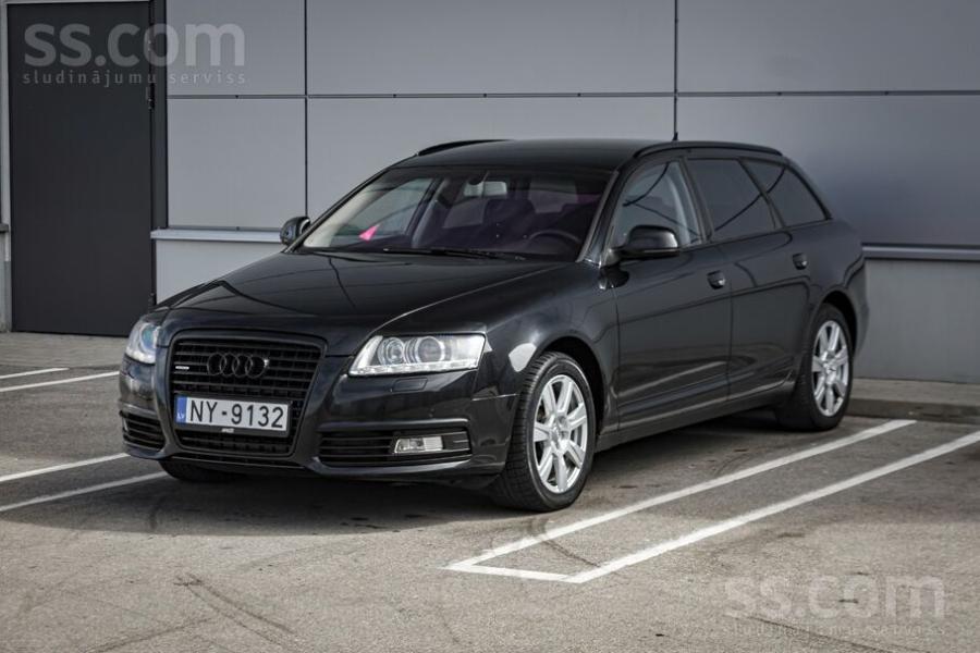 Black Audi A6 2010 in Riga, with an engine capacity of 3.00 L and mileage of 0 thousand km for 6750 €, photo 1 on AUTOMOTO.COM.LV