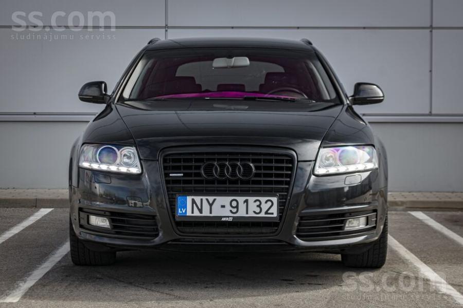 Black Audi A6 2010 in Riga, with an engine capacity of 3.00 L and mileage of 0 thousand km for 6750 €, photo 3 on AUTOMOTO.COM.LV