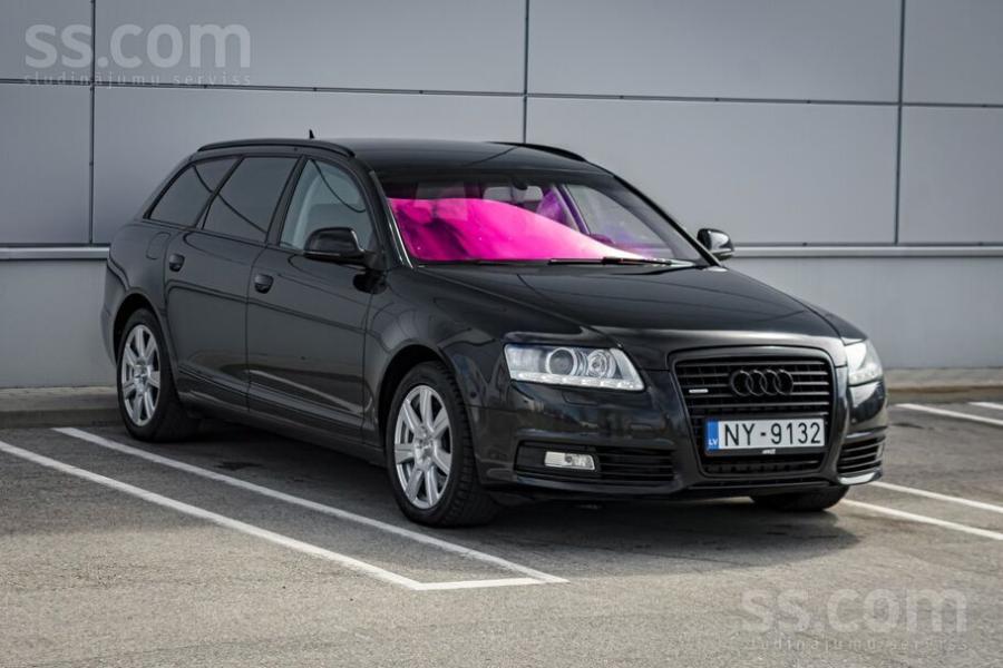 Black Audi A6 2010 in Riga, with an engine capacity of 3.00 L and mileage of 0 thousand km for 6750 €, photo 4 on AUTOMOTO.COM.LV