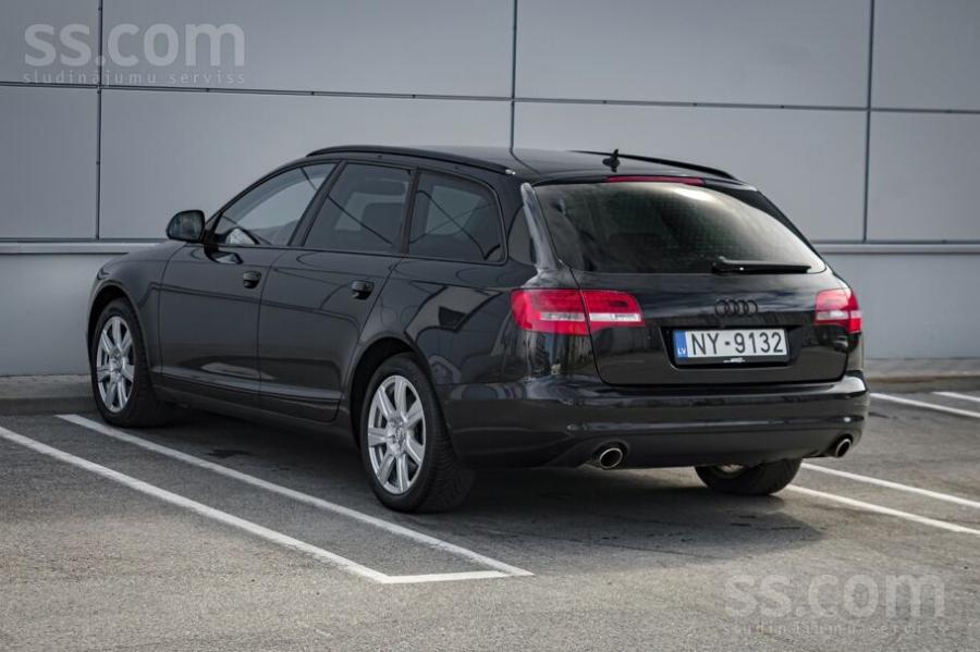 Black Audi A6 2010 in Riga, with an engine capacity of 3.00 L and mileage of 0 thousand km for 6750 €, photo 7 on AUTOMOTO.COM.LV