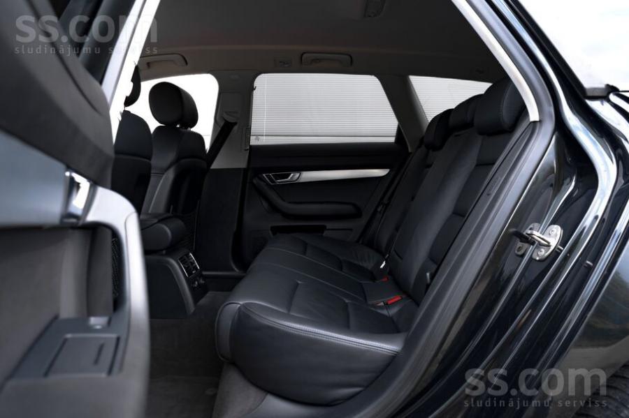 Black Audi A6 2010 in Riga, with an engine capacity of 3.00 L and mileage of 0 thousand km for 6750 €, photo 12 on AUTOMOTO.COM.LV
