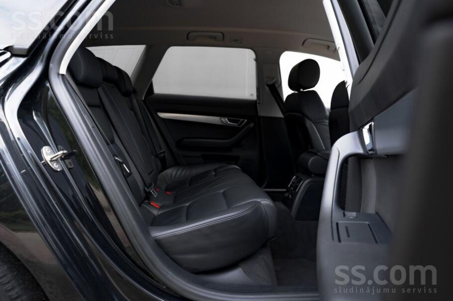 Black Audi A6 2010 in Riga, with an engine capacity of 3.00 L and mileage of 0 thousand km for 6750 €, photo 13 on AUTOMOTO.COM.LV