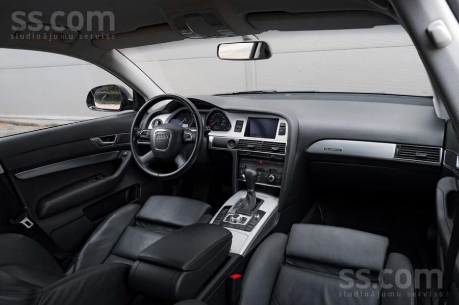 Black Audi A6 2010 in Riga, with an engine capacity of 3.00 L and mileage of 0 thousand km for 6750 €, photo 15 on AUTOMOTO.COM.LV