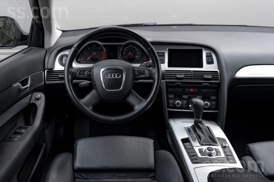 Black Audi A6 2010 in Riga, with an engine capacity of 3.00 L and mileage of 0 thousand km for 6750 €, photo 18 on AUTOMOTO.COM.LV