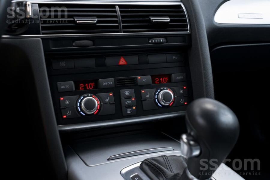 Black Audi A6 2010 in Riga, with an engine capacity of 3.00 L and mileage of 0 thousand km for 6750 €, photo 25 on AUTOMOTO.COM.LV