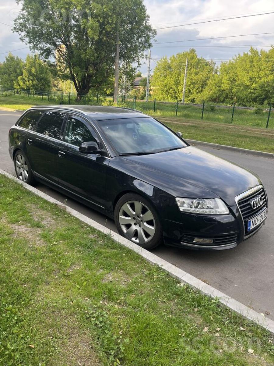Black Audi A6 2010 in Riga, with an engine capacity of 3.00 L and mileage of 279 thousand km for 7500 €, photo 3 on AUTOMOTO.COM.LV