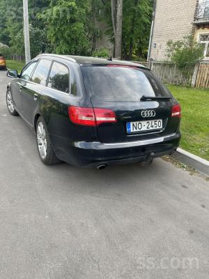 Black Audi A6 2010 in Riga, with an engine capacity of 3.00 L and mileage of 279 thousand km for 7500 €, photo 4 on AUTOMOTO.COM.LV