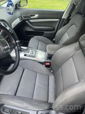 Black Audi A6 2010 in Riga, with an engine capacity of 3.00 L and mileage of 279 thousand km for 7500 €, photo 7 on AUTOMOTO.COM.LV