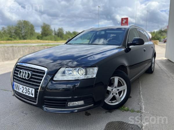 Black Audi A6 2010 in Jekabpils, with an engine capacity of 2.00 L and mileage of 208 thousand km for 4950 €, photo 1 on AUTOMOTO.COM.LV