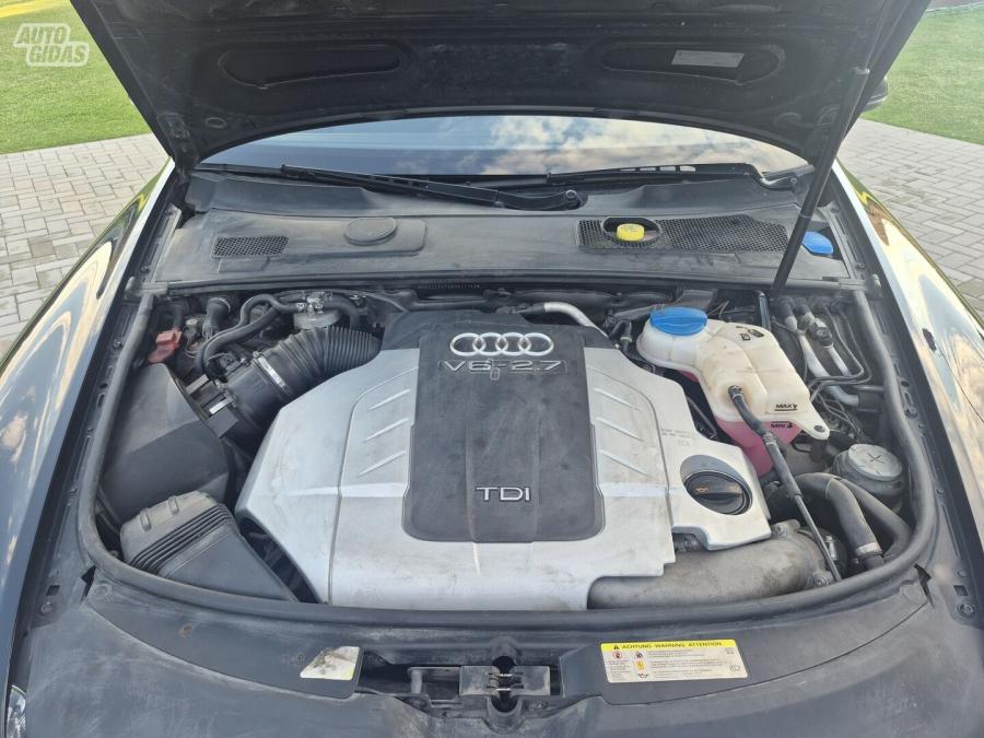 Black Audi A6 2010 in Jonava, with an engine capacity of 2.70 L and mileage of 347 thousand km for 5000 €, photo 19 on AUTOMOTO.COM.LV