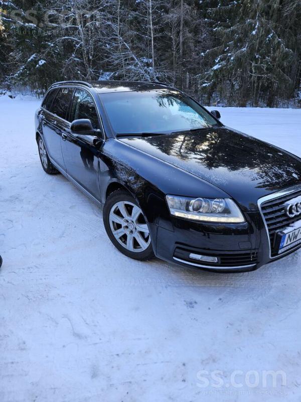 Melns Audi A6 2010 Cēsis, ar dzinēja tilpumu 2.00 L un nobraukumu 298 tūkst. km par 6850 €, foto 1 vietnē AUTOMOTO.COM.LV