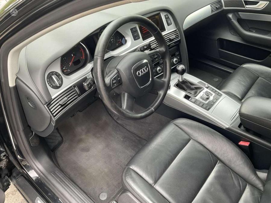 Black Audi A6 2010 in Pasvalys, with an engine capacity of 1.97 L and mileage of 310 thousand km for 4600 €, photo 10 on AUTOMOTO.COM.LV