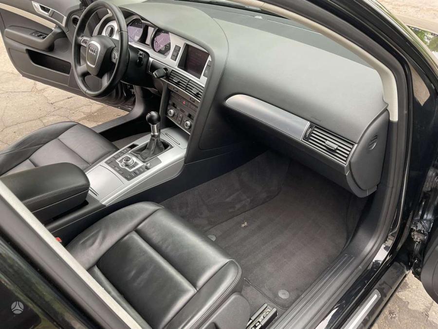 Black Audi A6 2010 in Pasvalys, with an engine capacity of 1.97 L and mileage of 310 thousand km for 4600 €, photo 12 on AUTOMOTO.COM.LV