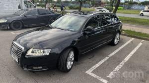 Black Audi A6 2010 in Riga, with an engine capacity of 2.70 L and mileage of 320 thousand km for 6400 €, photo  on AUTOMOTO.COM.LV