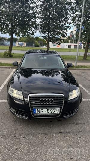 Black Audi A6 2010 in Riga, with an engine capacity of 2.70 L and mileage of 320 thousand km for 6400 €, photo 3 on AUTOMOTO.COM.LV