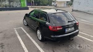 Black Audi A6 2010 in Riga, with an engine capacity of 2.70 L and mileage of 320 thousand km for 6400 €, photo 8 on AUTOMOTO.COM.LV