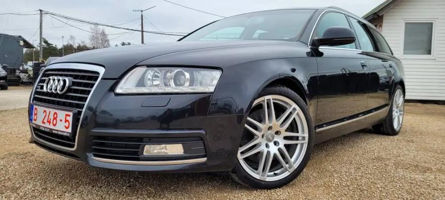 Black Audi A6 2010 in Riga, with an engine capacity of 3.00 L and mileage of 225 thousand km for 8900 €, photo 3 on AUTOMOTO.COM.LV