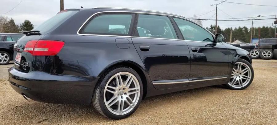 Black Audi A6 2010 in Riga, with an engine capacity of 3.00 L and mileage of 225 thousand km for 8900 €, photo 9 on AUTOMOTO.COM.LV