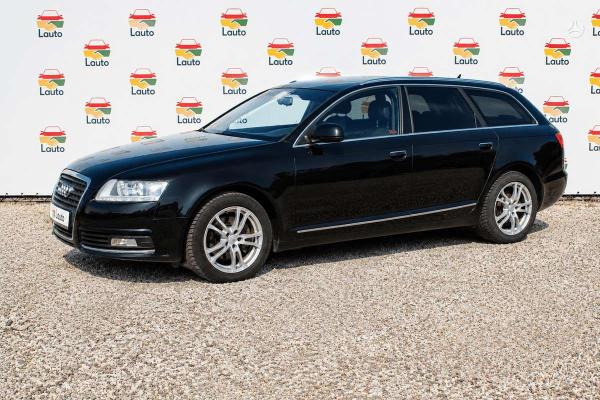 Melns Audi A6 2010 Viļņa, ar dzinēja tilpumu 2.70 L un nobraukumu 281 tūkst. km par 6590 €, foto 1 vietnē AUTOMOTO.COM.LV