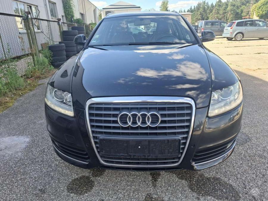 Black Audi A6 2010 in Utena, with an engine capacity of 2.70 L and mileage of 330 thousand km for 3700 €, photo 3 on AUTOMOTO.COM.LV