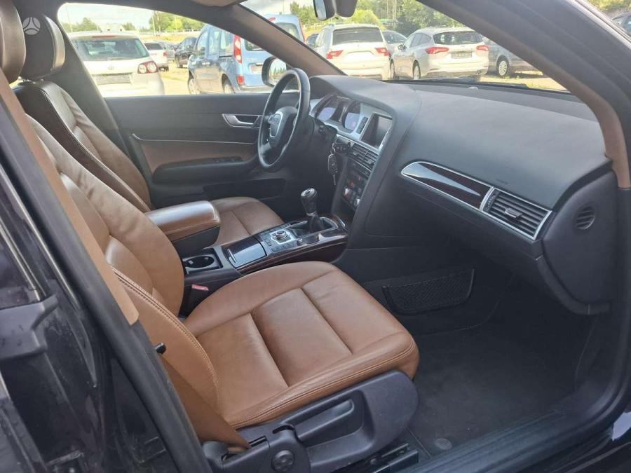 Black Audi A6 2010 in Utena, with an engine capacity of 2.70 L and mileage of 330 thousand km for 3700 €, photo 18 on AUTOMOTO.COM.LV