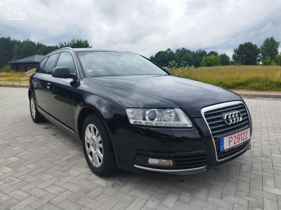 Black Audi A6 2010 in Druskininkai, with an engine capacity of 2.70 L and mileage of 288 thousand km for 4350 €, photo 1 on AUTOMOTO.COM.LV