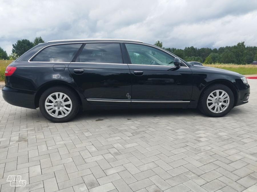 Black Audi A6 2010 in Druskininkai, with an engine capacity of 2.70 L and mileage of 288 thousand km for 4350 €, photo 5 on AUTOMOTO.COM.LV