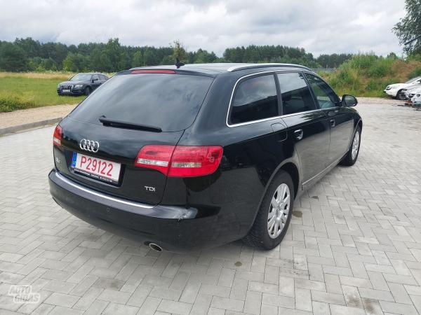 Black Audi A6 2010 in Druskininkai, with an engine capacity of 2.70 L and mileage of 288 thousand km for 4350 €, photo 5 on AUTOMOTO.COM.LV
