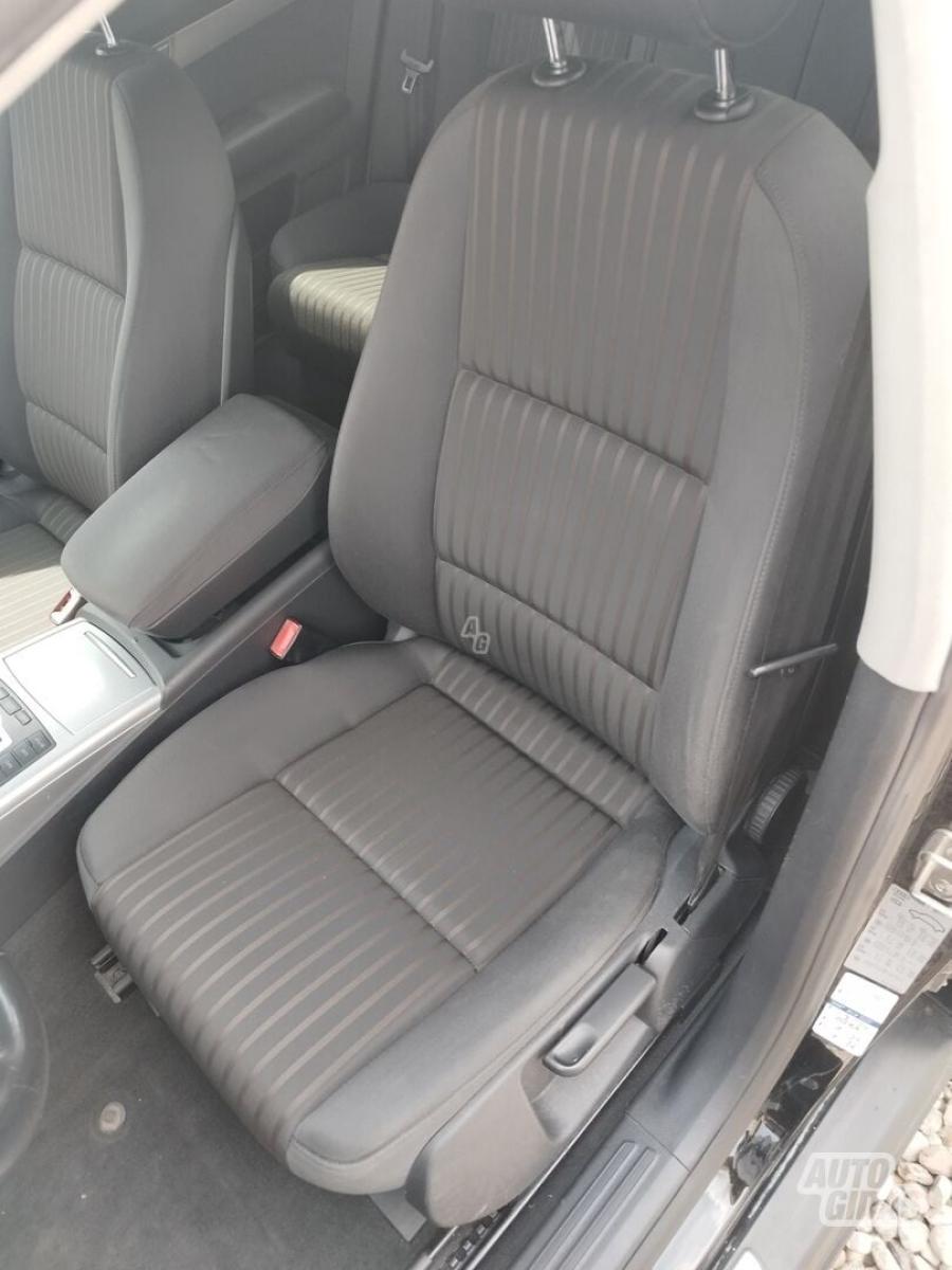 Black Audi A6 2010 in Druskininkai, with an engine capacity of 2.70 L and mileage of 288 thousand km for 4350 €, photo 8 on AUTOMOTO.COM.LV