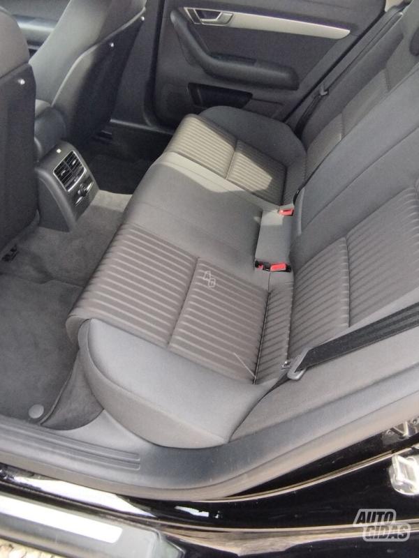 Black Audi A6 2010 in Druskininkai, with an engine capacity of 2.70 L and mileage of 288 thousand km for 4350 €, photo 10 on AUTOMOTO.COM.LV