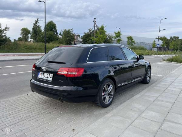 Black Audi A6 2010 in Vilnius, with an engine capacity of 1.97 L and mileage of 298 thousand km for 5500 €, photo 5 on AUTOMOTO.COM.LV