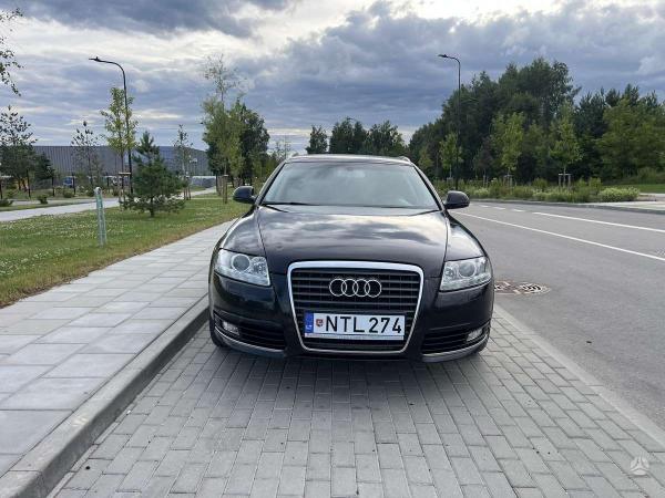 Black Audi A6 2010 in Vilnius, with an engine capacity of 1.97 L and mileage of 298 thousand km for 5500 €, photo 8 on AUTOMOTO.COM.LV