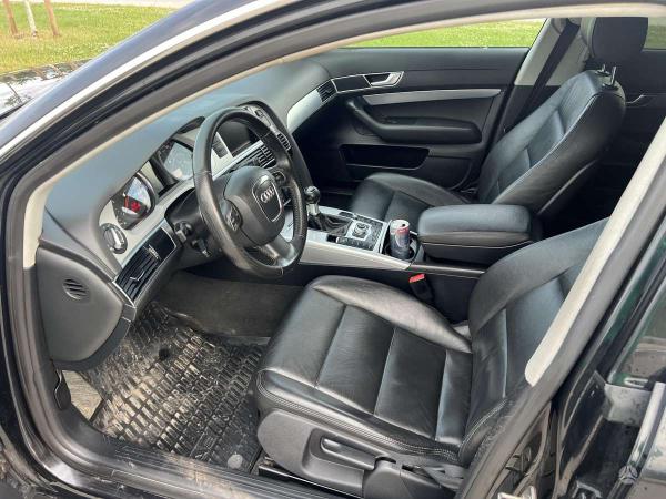Black Audi A6 2010 in Vilnius, with an engine capacity of 1.97 L and mileage of 298 thousand km for 5500 €, photo 10 on AUTOMOTO.COM.LV
