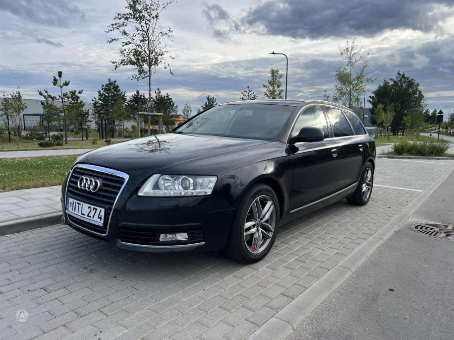 Melns Audi A6 2010 Viļņa, ar dzinēja tilpumu 1.97 L un nobraukumu 298 tūkst. km par 5500 €, foto 1 vietnē AUTOMOTO.COM.LV