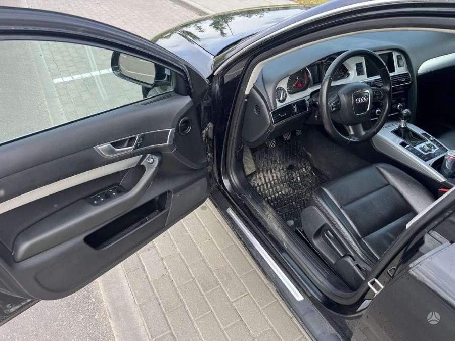 Melns Audi A6 2010 Viļņa, ar dzinēja tilpumu 1.97 L un nobraukumu 298 tūkst. km par 5500 €, foto 10 vietnē AUTOMOTO.COM.LV