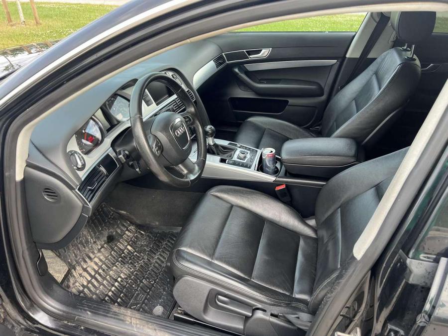 Melns Audi A6 2010 Viļņa, ar dzinēja tilpumu 1.97 L un nobraukumu 298 tūkst. km par 5500 €, foto 11 vietnē AUTOMOTO.COM.LV