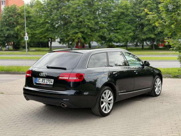 Black Audi A6 2010 in Vilnius, with an engine capacity of 2.97 L and mileage of 262 thousand km for 6500 €, photo 5 on AUTOMOTO.COM.LV