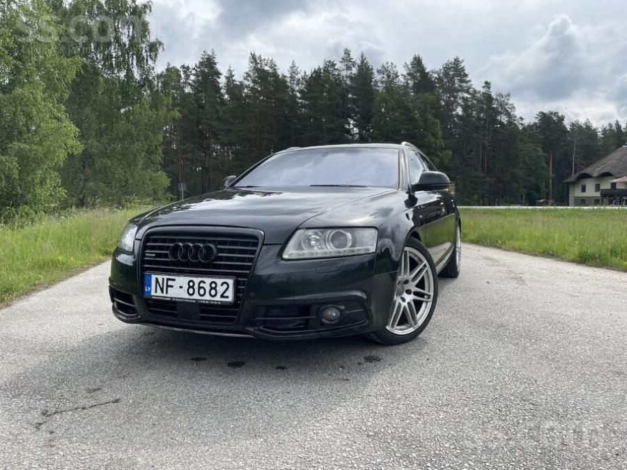 Black Audi A6 2010 in Riga, with an engine capacity of 3.00 L and mileage of 330 thousand km for 8400 €, photo 1 on AUTOMOTO.COM.LV