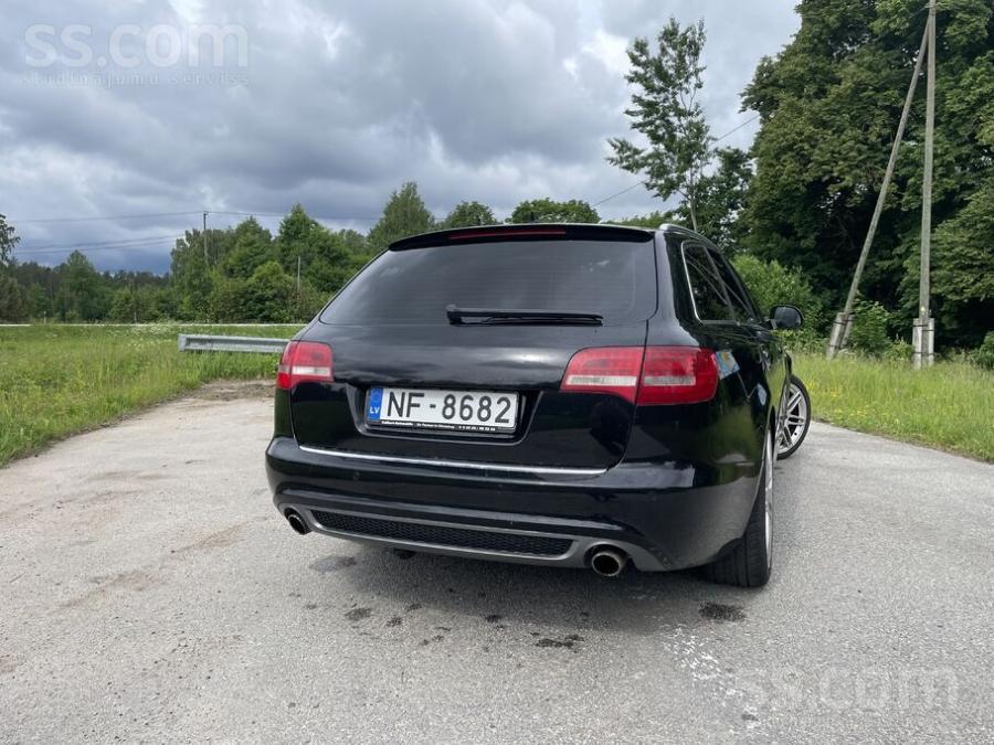 Black Audi A6 2010 in Riga, with an engine capacity of 3.00 L and mileage of 330 thousand km for 8400 €, photo 4 on AUTOMOTO.COM.LV