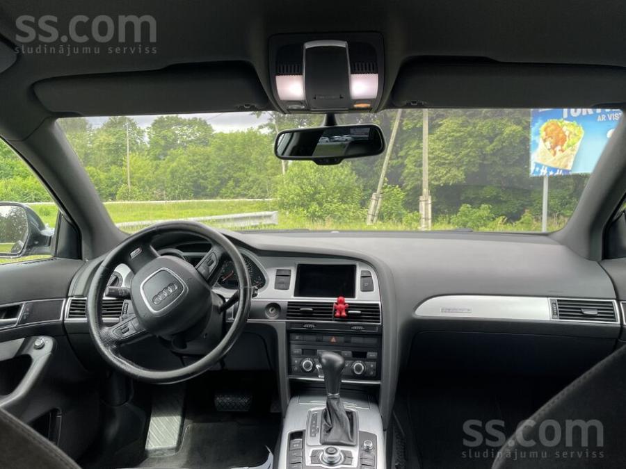 Black Audi A6 2010 in Riga, with an engine capacity of 3.00 L and mileage of 330 thousand km for 8400 €, photo 6 on AUTOMOTO.COM.LV
