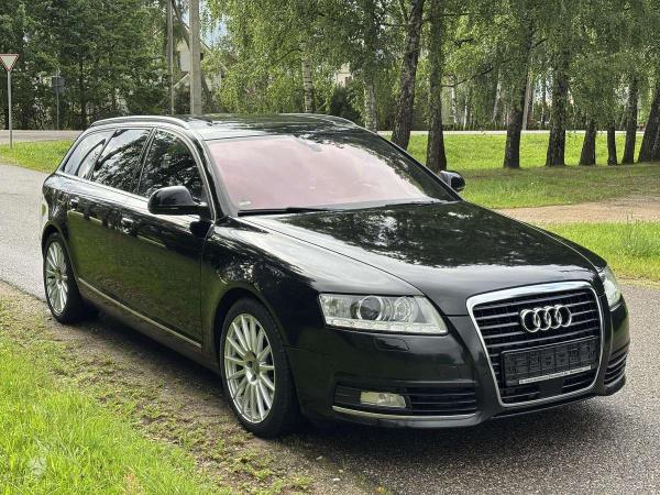 Black Audi A6 2010 in Utena, with an engine capacity of 2.97 L and mileage of 223 thousand km for 5850 €, photo 4 on AUTOMOTO.COM.LV