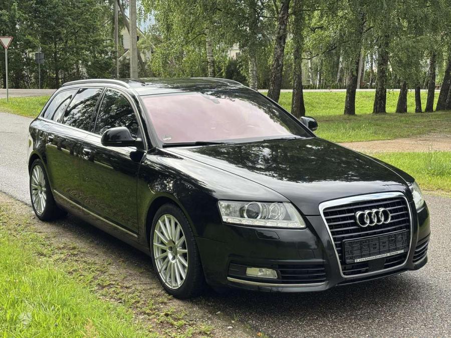 Melns Audi A6 2010 Utena, ar dzinēja tilpumu 2.97 L un nobraukumu 223 tūkst. km par 5850 €, foto 5 vietnē AUTOMOTO.COM.LV