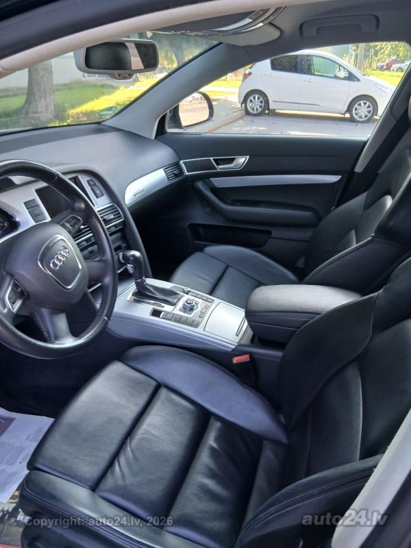 Black Audi A6 2010 in Valga, with an engine capacity of 3.00 L and mileage of 242 thousand km for 6300 €, photo 7 on AUTOMOTO.COM.LV
