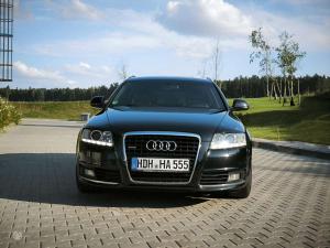 Black Audi A6 2010 in Vilnius, with an engine capacity of 2.97 L and mileage of 358 thousand km for 6500 €, photo  on AUTOMOTO.COM.LV