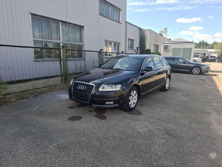 Black Audi A6 2010 in Utena, with an engine capacity of 2.70 L and mileage of 326 thousand km for 3850 €, photo 5 on AUTOMOTO.COM.LV